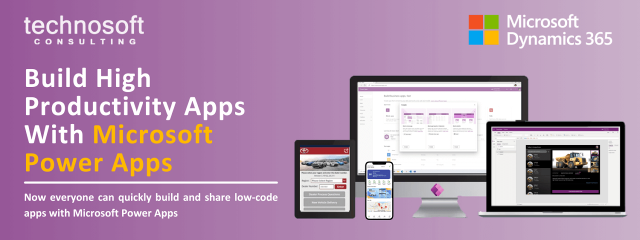 Build High Productivity Apps With Microsoft Power Apps