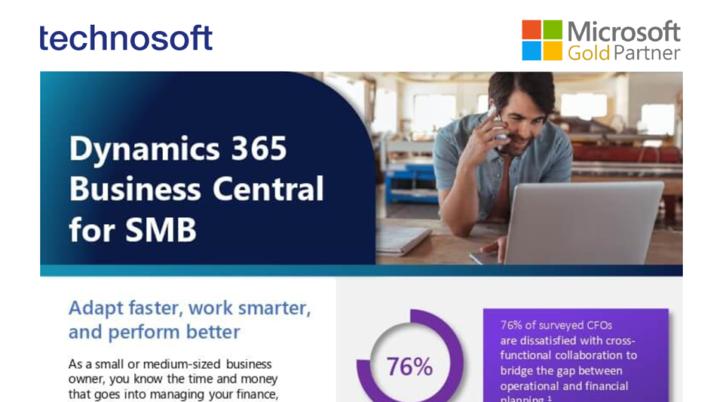Dynamics 365 Business central For SMB - Technosoft